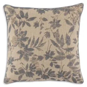 ANNIE SELKE Sienna Linen Decorative Pillow Cover - Denim