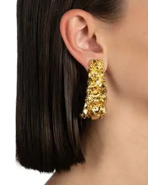 Alexis Bittar Brutalist Hoop Earrings
