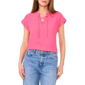Vince Camuto Tie Neck Top