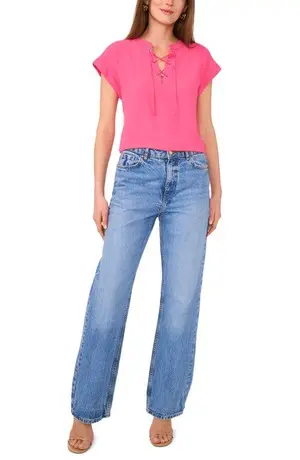 Vince Camuto Tie Neck Top