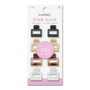 GIMME BEAUTY Small Square Claw Clips - One-color