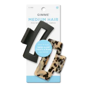GIMME BEAUTY Rectangle Claw Clip - One-color