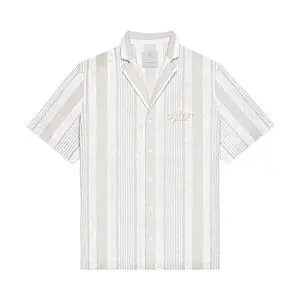 Givenchy Striped Short-sleeve Shirt