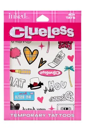 INKED BY DANI Clueless As If Temporary Tattoos - Multi