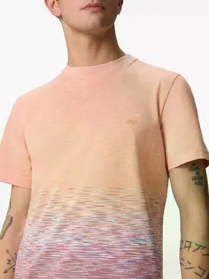 Missoni Intarsia-knit T-shirt - Orange