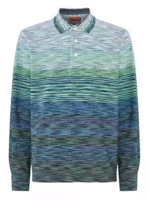 Missoni Striped Cotton Polo Shirt