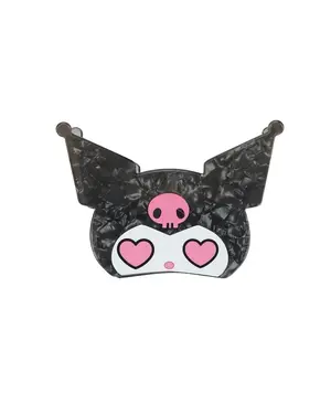 KUROMI Character Hair Clip - Black