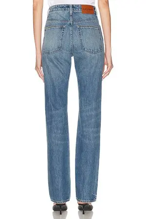 GRLFRND Sara Super High Rise Straight Jeans