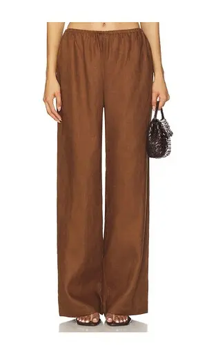 LOVERS AND FRIENDS Asa Easy Pant - Chocolate