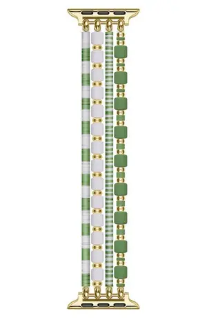 POSH TECH Emily Apple Watch® Bracelet Watchband - Green