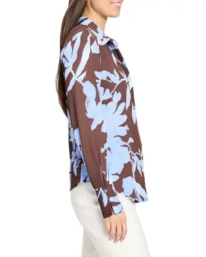 NIC+ZOE Cloud Blossom Woven Shirt