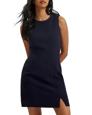 Ted Baker London Tailored Mini Dress - Navy