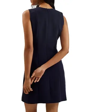 Ted Baker London Sorral Tailored Mini Dress - Navy