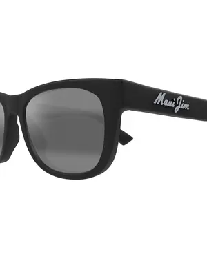 Maui Jim Kaulike Square Sunglasses - Matte Black