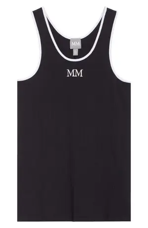 MM BY MAX MARA Embroidered Logo Tank
