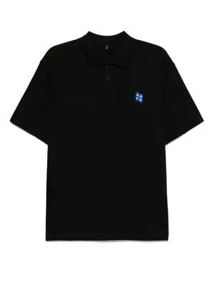 ADER ERROR Trs Tag Polo Top - Black