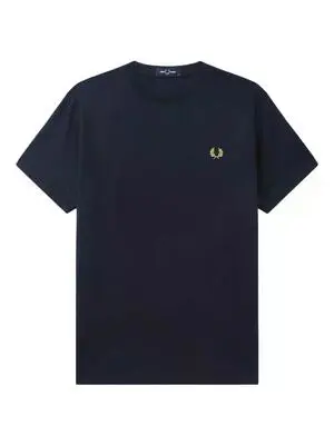 Fred Perry Cotton T-shirt - Blue