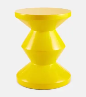 POLSPOTTEN Zig Zag Stool - Yellow