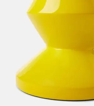 POLSPOTTEN Zig Zag Stool - Yellow