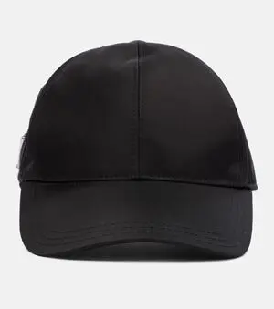 Prada Nylon Baseball Cap - Black