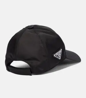 Prada Nylon Baseball Cap - Black