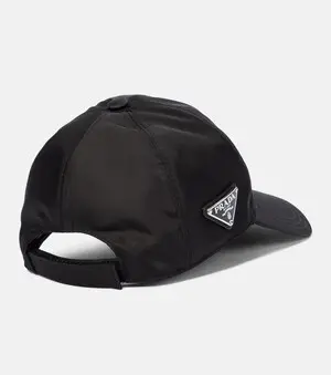 Prada Nylon Baseball Cap - Black