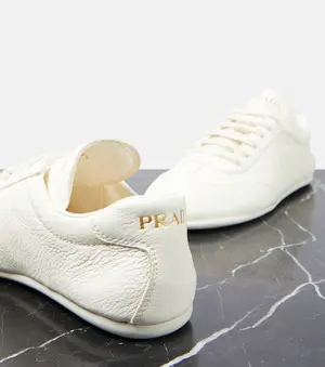 Prada Leather Sneakers