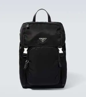 Prada Re-nylon Backpack - Black