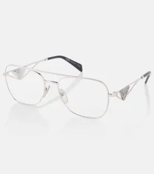Prada Symbole Aviator Sunglasses