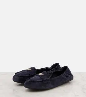 Prada Suede Loafers