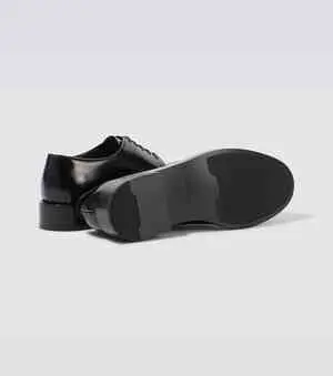 Prada Brushed Leather Derby Shoes