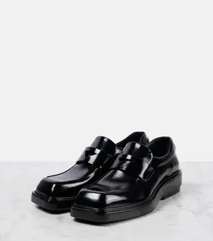 Prada Leather Loafers