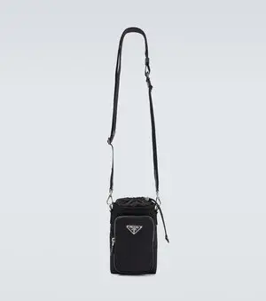 Prada Re-nylon Phone Case - Black