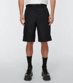 Prada Re-nylon Bermuda Shorts - Black