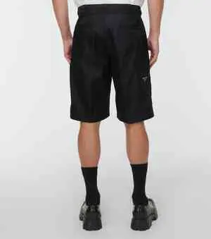 Prada Re-nylon Bermuda Shorts - Black