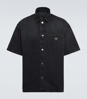 Prada Denim Shirts For Men