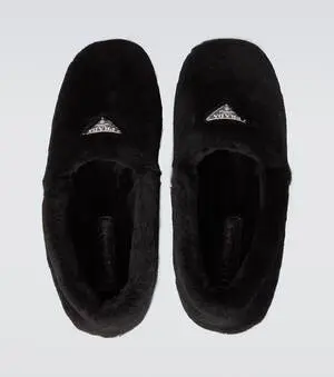 Prada Shearling Slippers