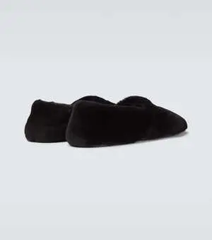 Prada Shearling Slippers