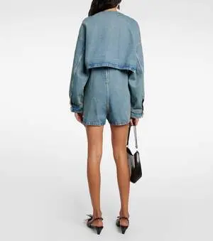 Prada Cropped Denim Jacket