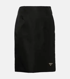 Nylon Midi Skirts