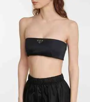 Prada Re-nylon Bandeau Top