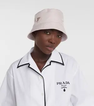 Prada Nylon Bucket Hat - Pink