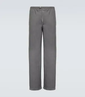 Prada Virgin Wool Straight Trousers