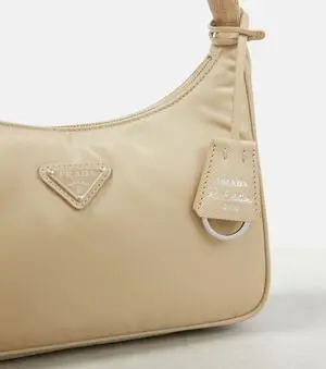 Prada Re-edition 2000 Re-nylon Mini Shoulder Bag - Beige