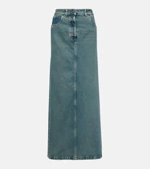 Maxi Denim Skirts