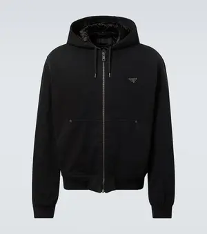 Prada Cotton Hooded Jacket