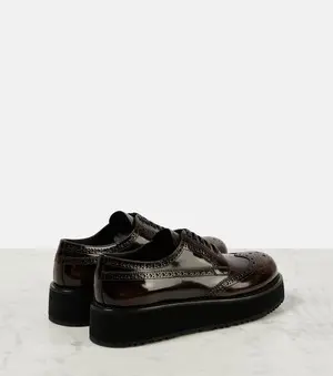 Prada Leather Brogues