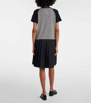 Prada Logo Cashmere T-shirt