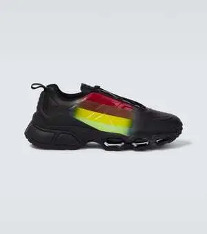Prada Collision Cross Low-top Sneakers - Multicoloured