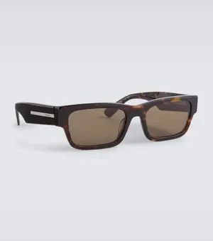 Prada Rectangular Sunglasses - Brown